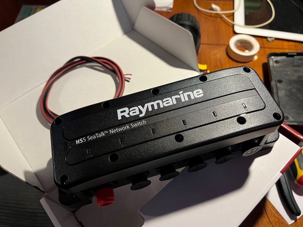 Raymarine HS5 Network Switch Installation – Yacht Hawk – Yachting and ...
